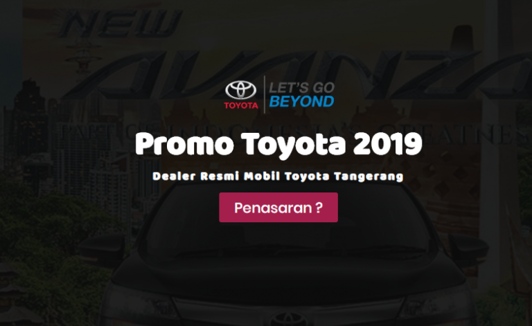 Promo Mudik Lebaran Toyota Tangerang April - Mei 2021